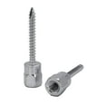 CONFAST 3/8" Threaded Rod Anchor for Wood, Vertical, 1/4" x 2" (Box of ...