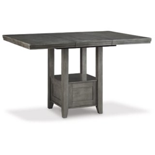 Sauder Boone Mountain Narrow Counter Height Multipurpose Dining Table ...