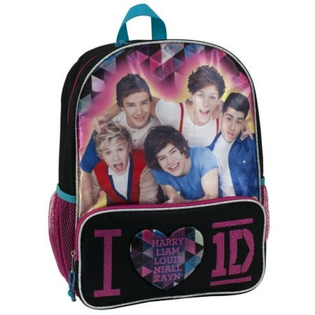 One Direction - One Direction 16" Black Backpack - Walmart.com