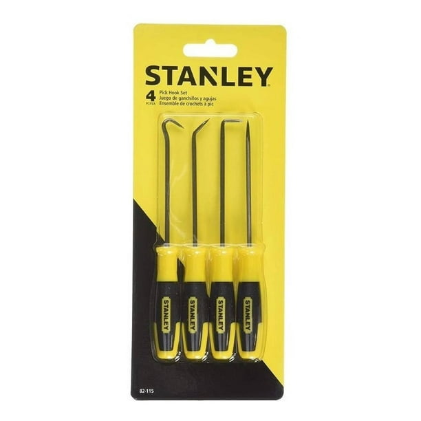 Juego Ganchos Y Agujas 4 Pzs Acero Inoxidable 82-115 Stanley Stanley 82-115 | Walmart en línea
