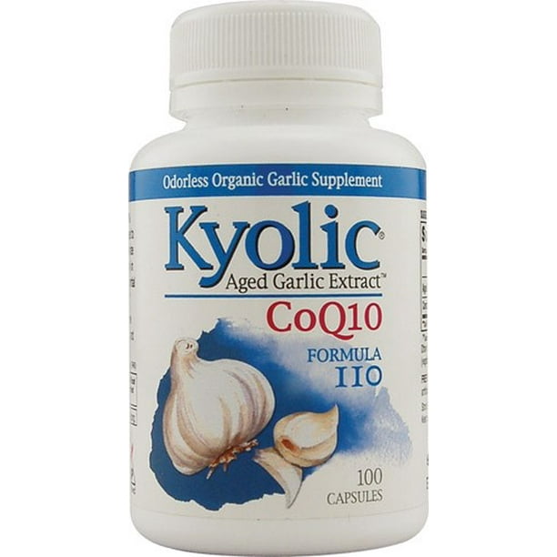 Kyolic Wakunaga Formula 110 CoQ10, 100 Ct - Walmart.com