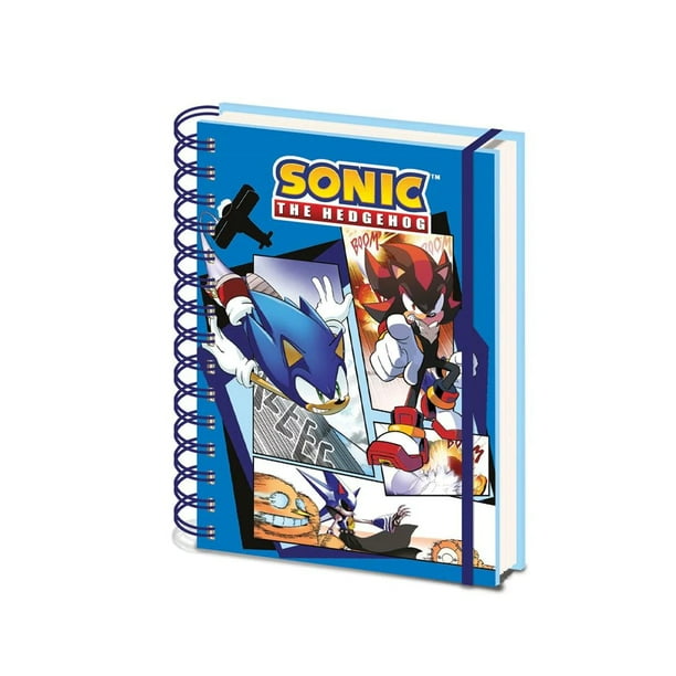 Sonic The Hedgehog Comic Strip Jump Out 3D Notebook - Walmart.ca