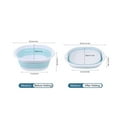 Floleo Portable Pool Foot Bath ,Collapsible Pool Foot Wash Basin Tub ...