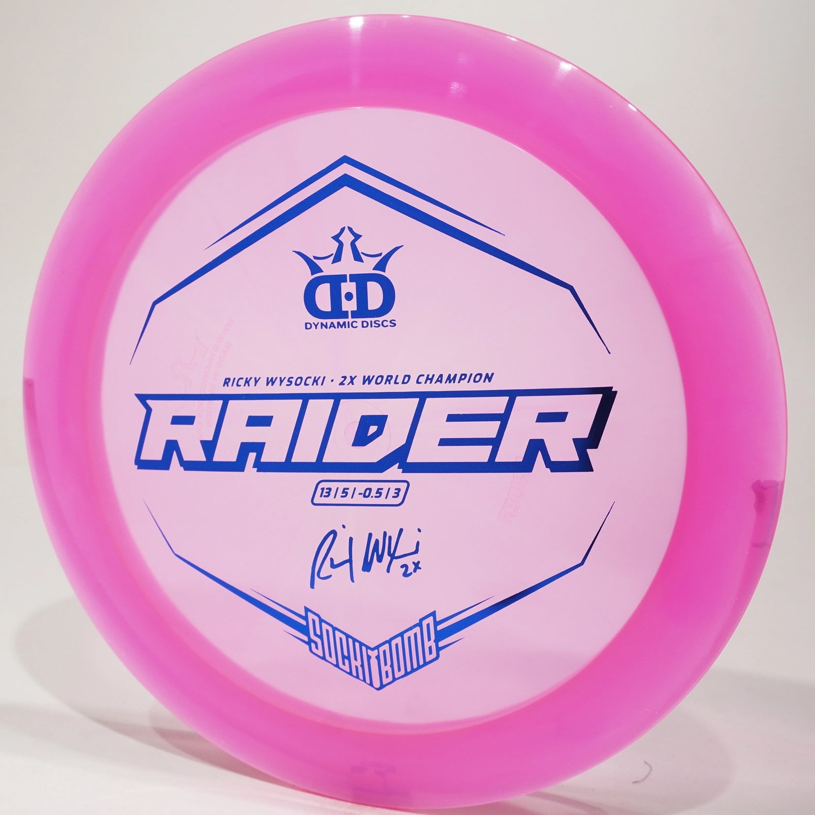Dynamic Discs SockiBomb Raider (Lucid) Distance Driver Golf Disc ...