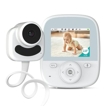 JUAN Baby Monitor with 2 Cameras and Audio, Video Baby Monitor with No ...
