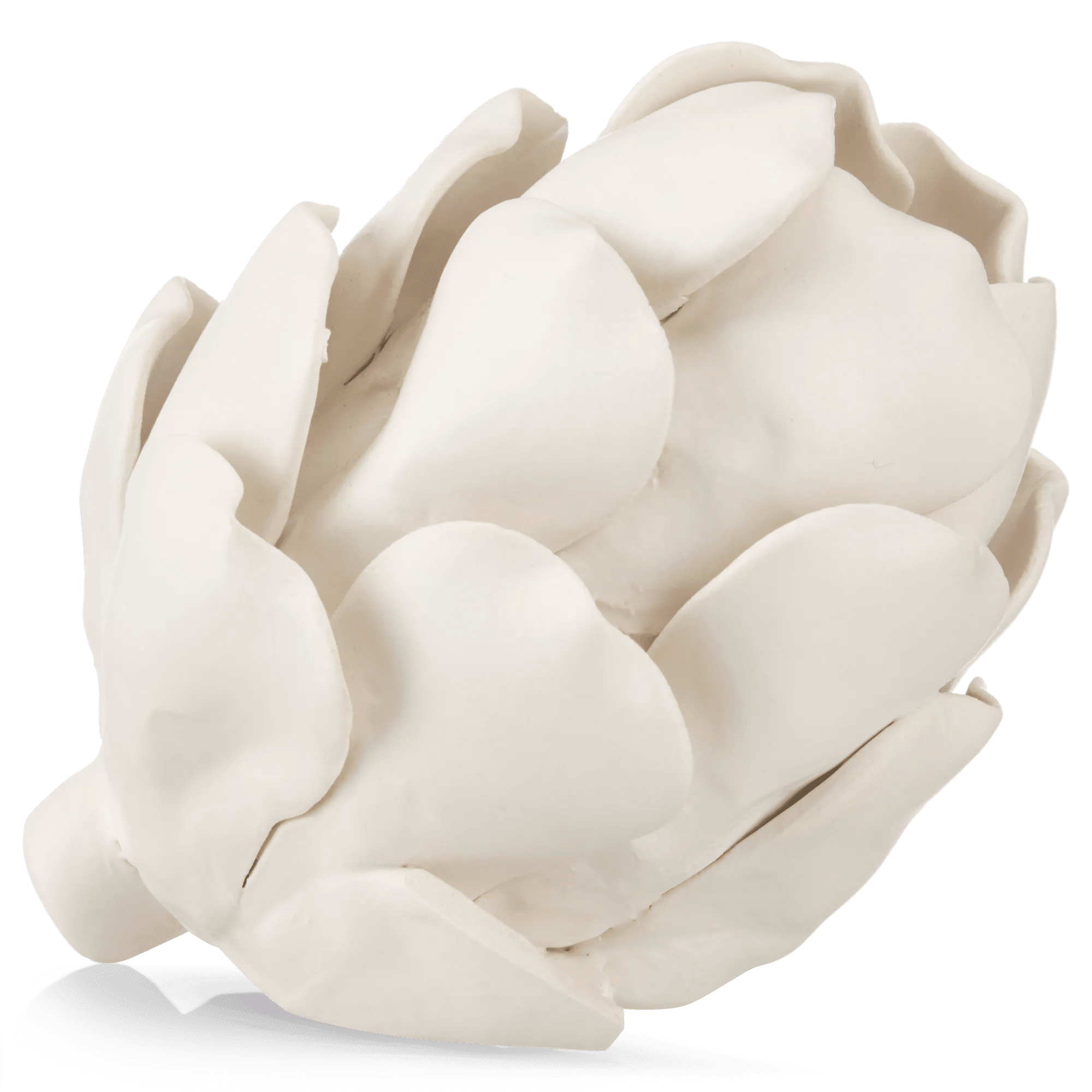 Click here for Bouclair White Ceramic Artichoke 3.9 X 3.9 In (10.... prices