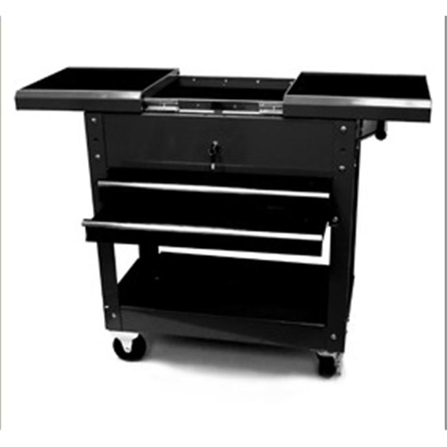 27 Inch Professional Tool Cart with 2 Drawers - Walmart.com