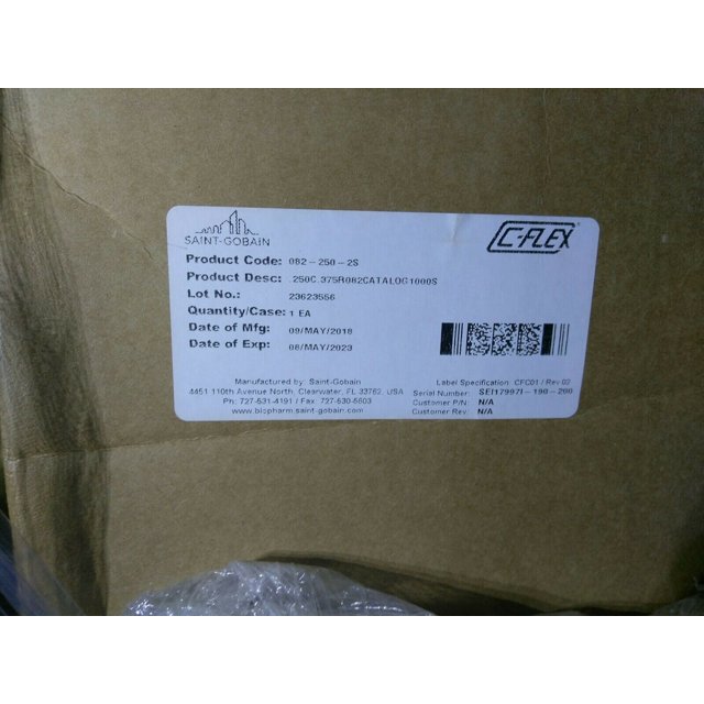 NEW C-Flex Tubing, Formulation 082, Saint Gobain Performance - Walmart.com