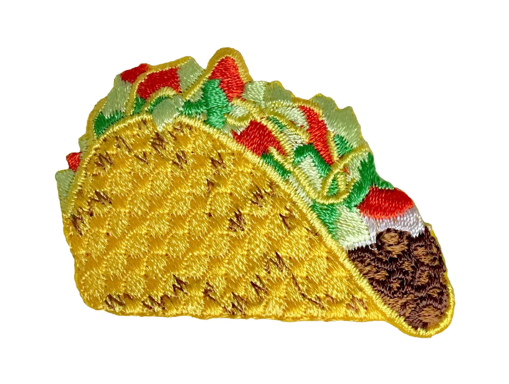 Taco Iron on Embroidered Patch - Walmart.com