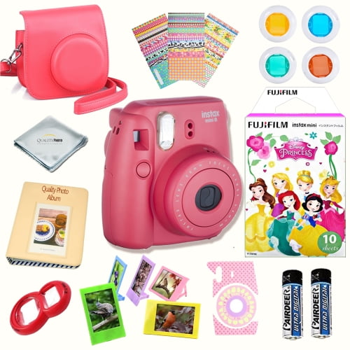 Fujifilm Instax Mini 8 Camera Raspberry + Instax mini 8 instant films ...