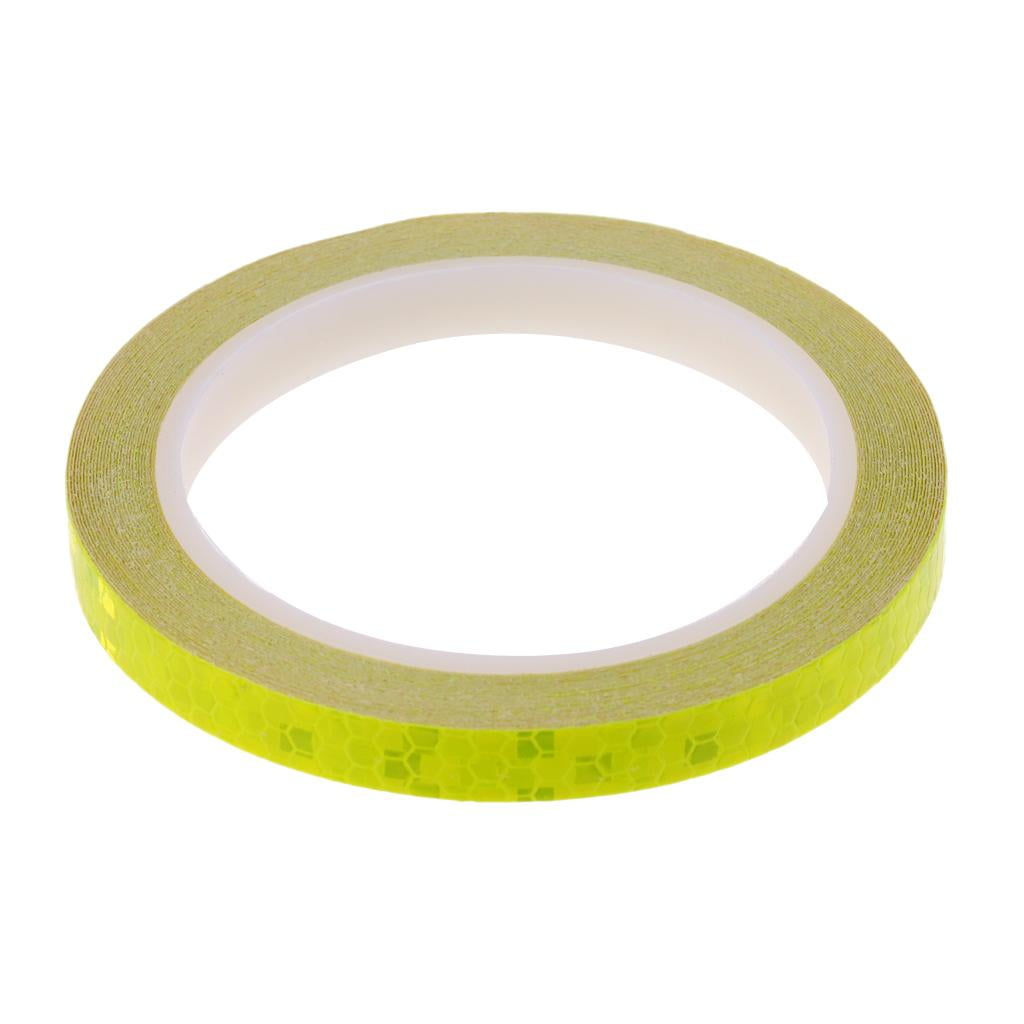 Reflective Strips Wheel Rim Sticker Tape Yellow - Walmart.com