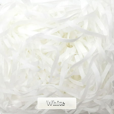 COLOURED SHREDDED PAPER HAMPER GIFT BOX FILLER PACKAGING RECYCLABLE ...