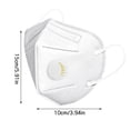 Comfortable Face Mask with Valve for Adults , Hygienic Respirator for ...