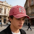 Breathable Cotton Baseball Cap With Adjustable Strap 67 PrintRetro ...