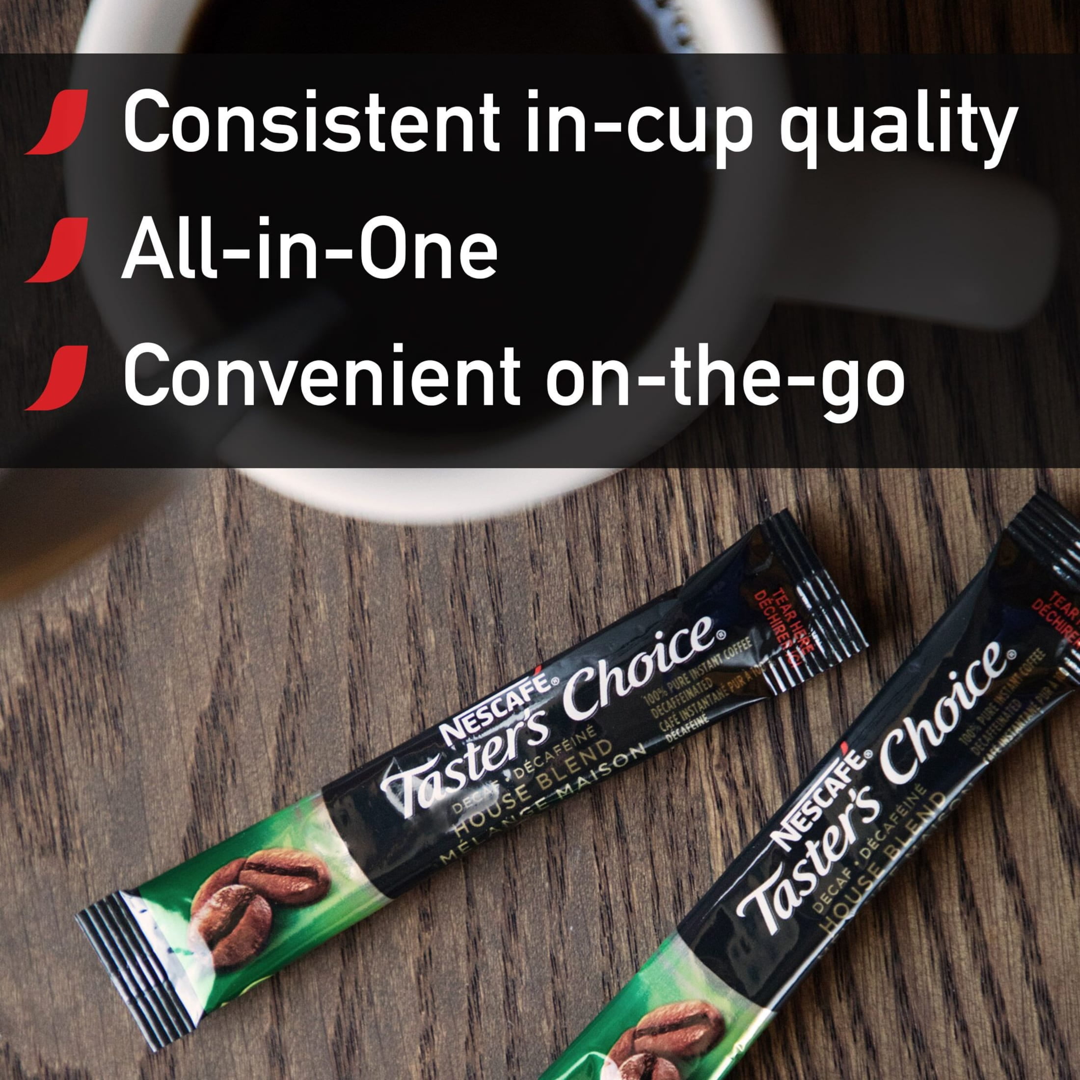 Nescafe Tasters Choice Decaf Instant Coffee Packets, 80 Ct in Nepal at ...