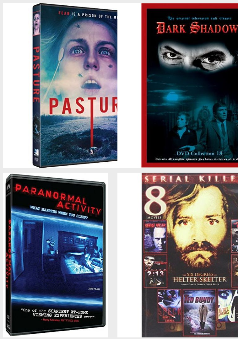 Horror 4 Pack DVD Bundle: Pasture, Dark Shadows Collection 18 ...