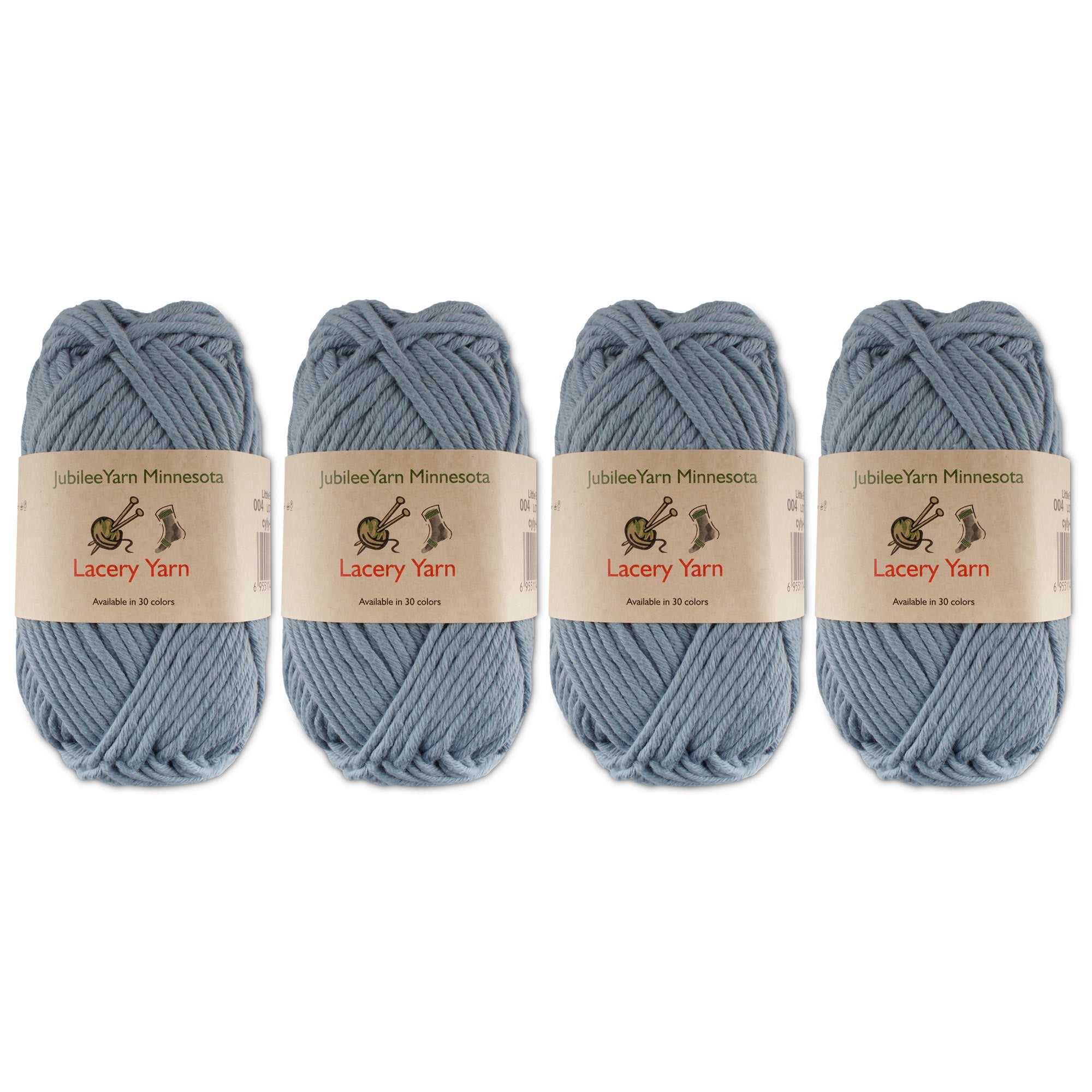 Bulky Weight Lacery Yarn 100g - 4 Skeins - 100% Cotton - Little Boy ...