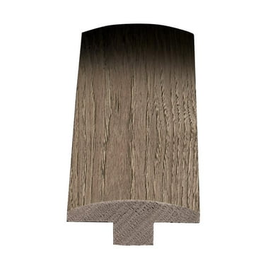 Oak 1" Overlap Edge Floor Transition 4 1/8" Wide (4 FT Long) - Walmart.com