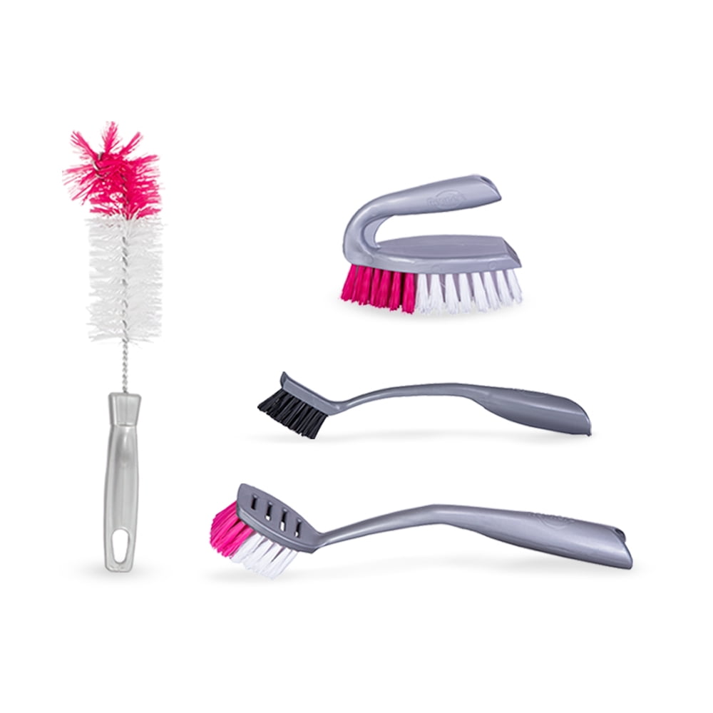 KIT DE 4 CEPILLOS PARA COCINA BAÑO Y MULTIUSOS REYNERA Reynera 7-0-5063 | Walmart en línea