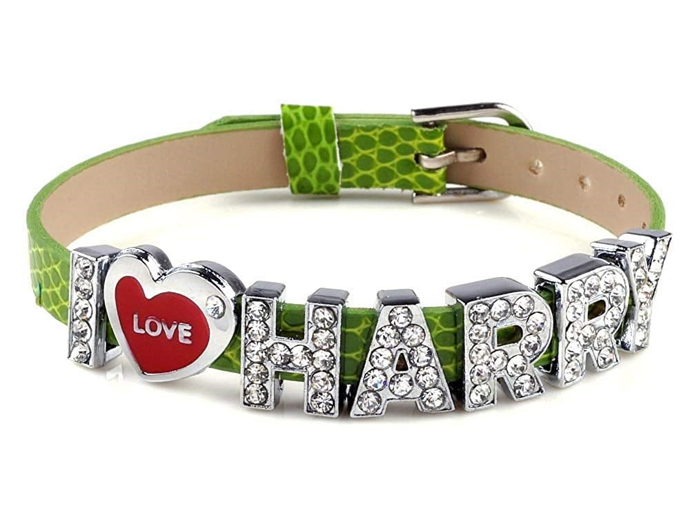 I Love Harry One Direction ID Member bracelet wristband wrist band link ...