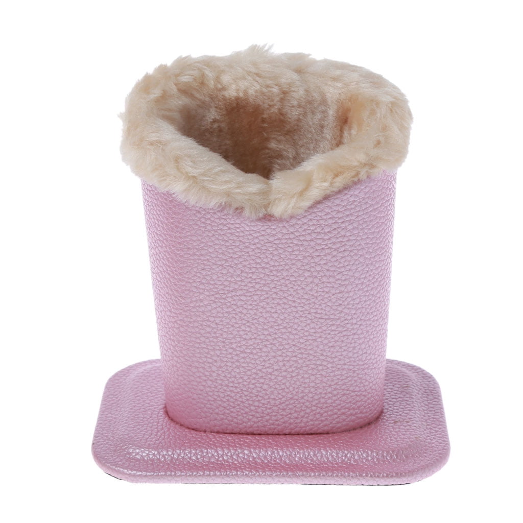Eyeglass Holder Stands PU Leather Glasses Holder for Case Velvet Plush ...