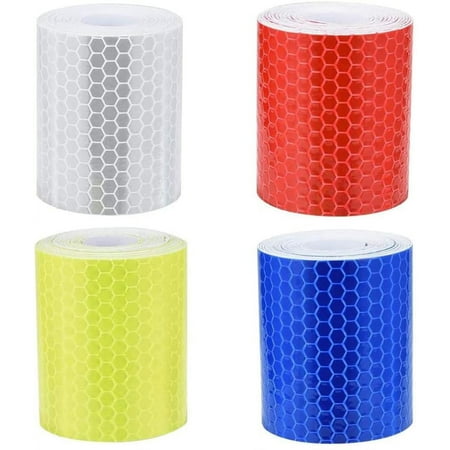 Reflective Tape Fluorescent Yellow Green Reflective Safety Tape Hazard ...