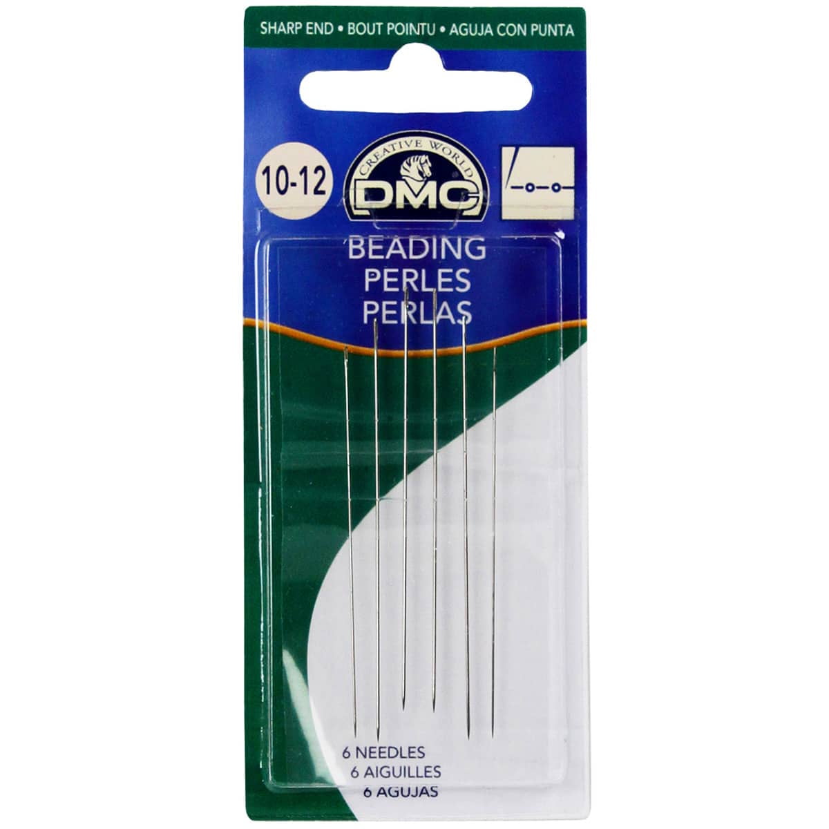 24 Packs: 6 ct. (144 total) DMC® Beading Needles - Walmart.com