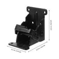 CATIEBYE 2Pcs Heavy Duty Black Self Locking Hinges for Folding Table ...