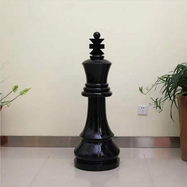 Canadian Furniture Chess King Sculpture Figurine Antique Home ...