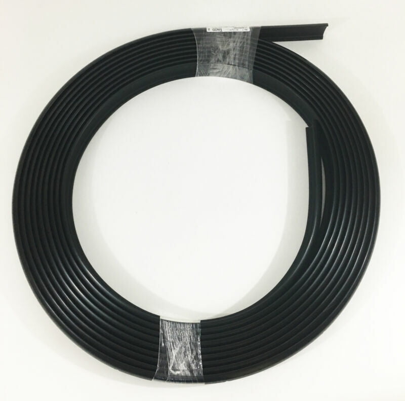 TACO Marine Rigid Vinyl Flex-Core Rub Rail - Black 60 Feet Rigid Vinyl ...