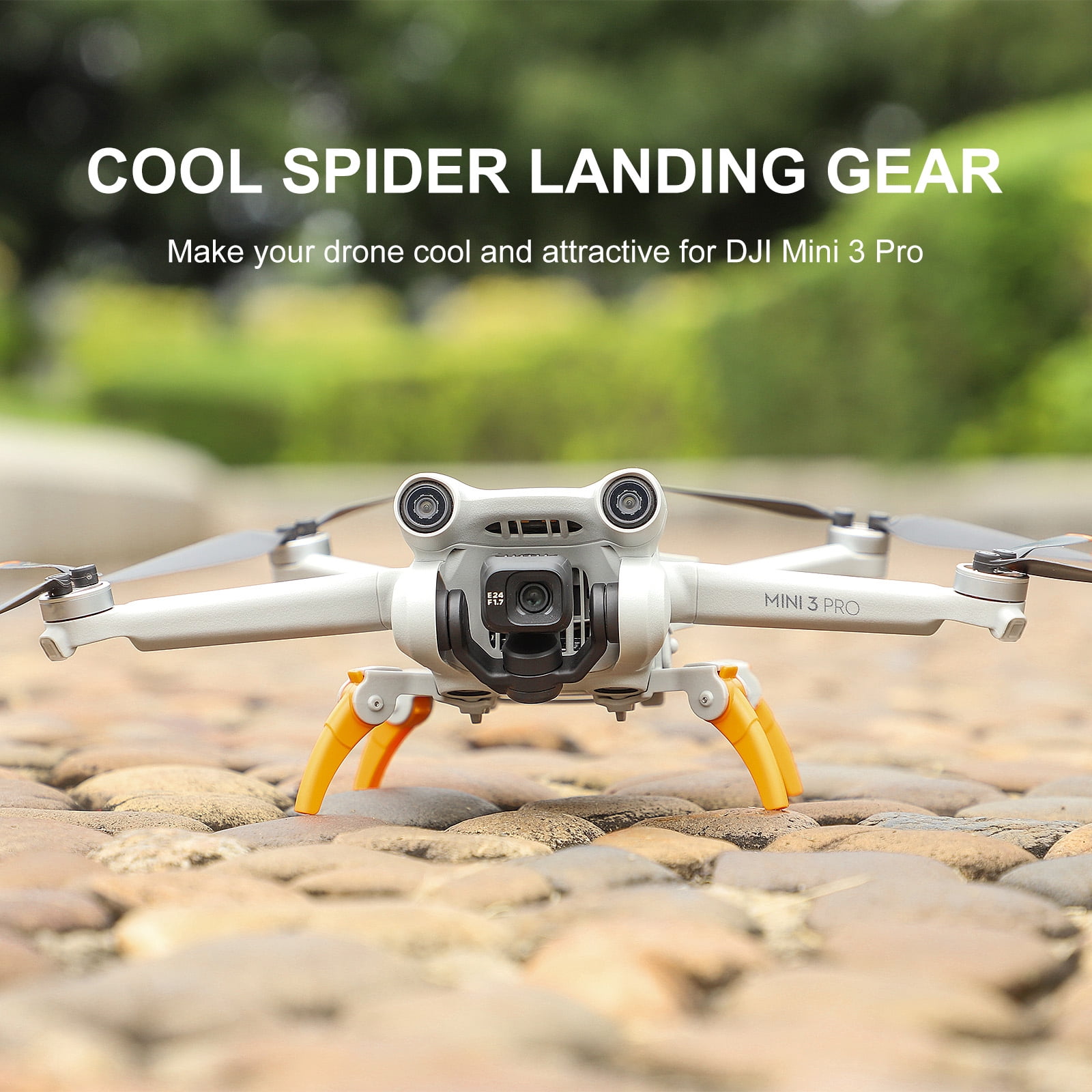 Pata de tren de aterrizaje plegable para Dron DJI Mini 3 Ehuebsd Pro ...