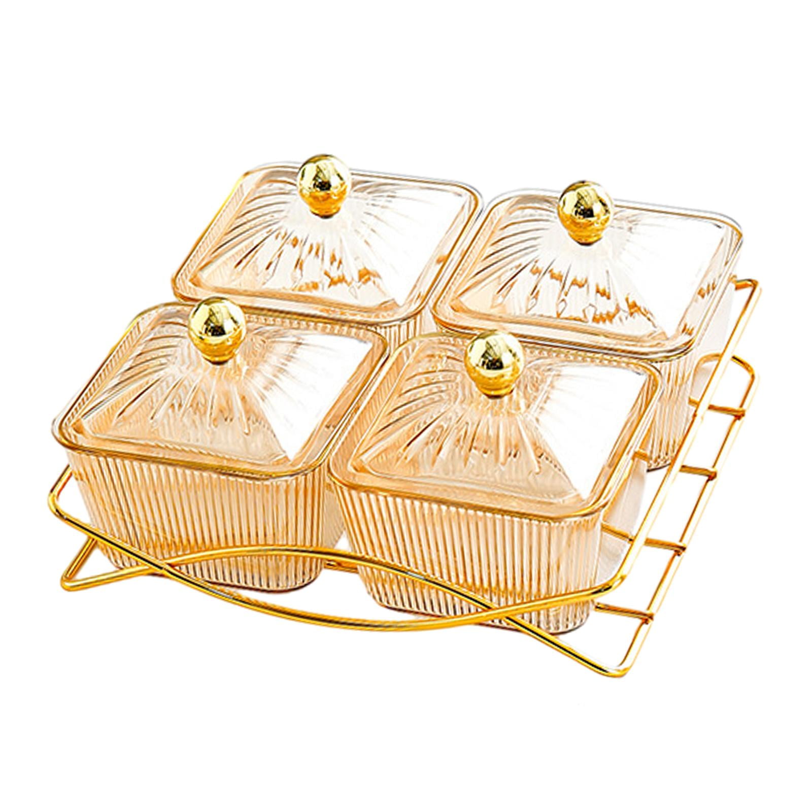 Click here for Luzkey Compartment Appetizer Food Display Dish Pla... prices