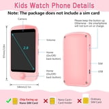 SHANNA Pretend Play Smartphone for Kids 3-12, Educational Games, MP3 ...