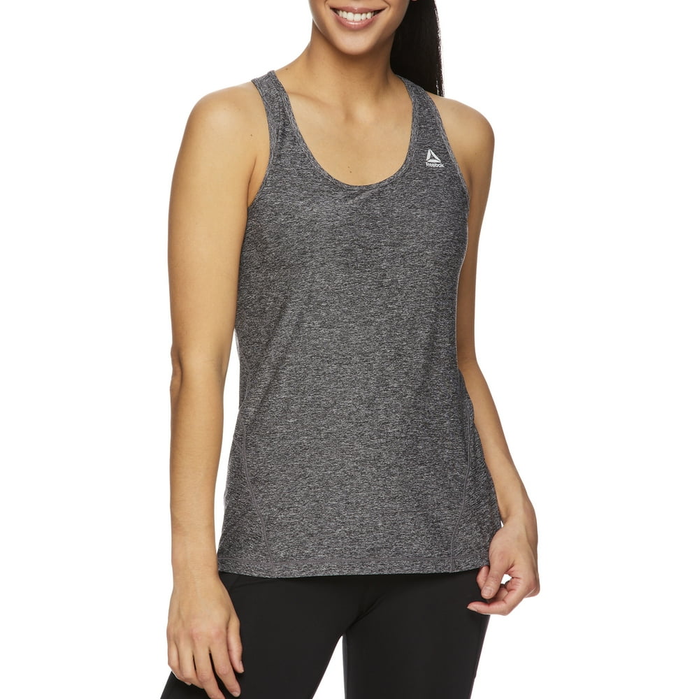 Reebok - Reebok Women’s Racerback Athletic Tank Top - Walmart.com ...