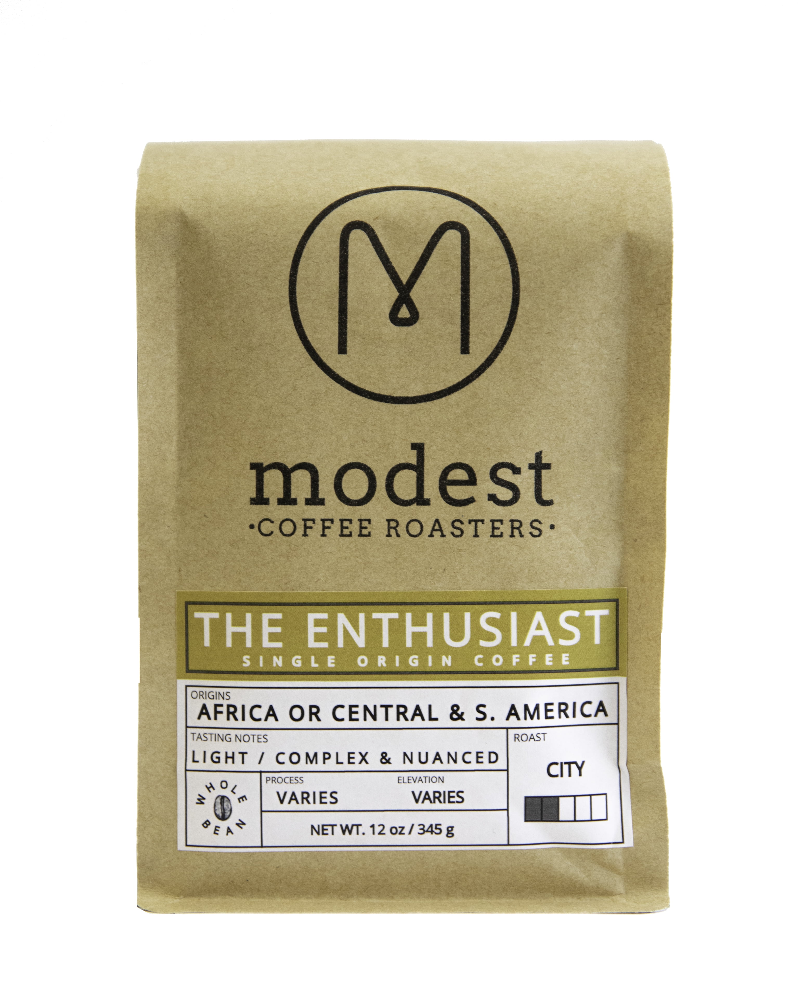 Modest Coffee Roasters, Coffee So The Enthusiast 12 Oz - Walmart.com