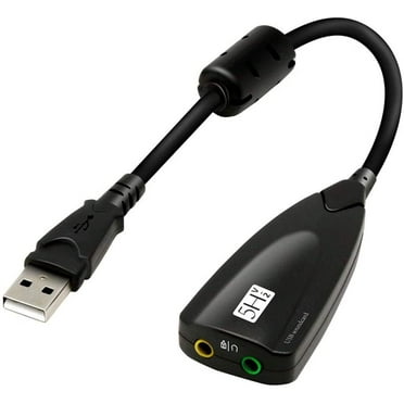 StarTech Virtual 7.1 USB Stereo Audio Adapter External Sound Card, ICUSBAUDIO7 - Walmart.com