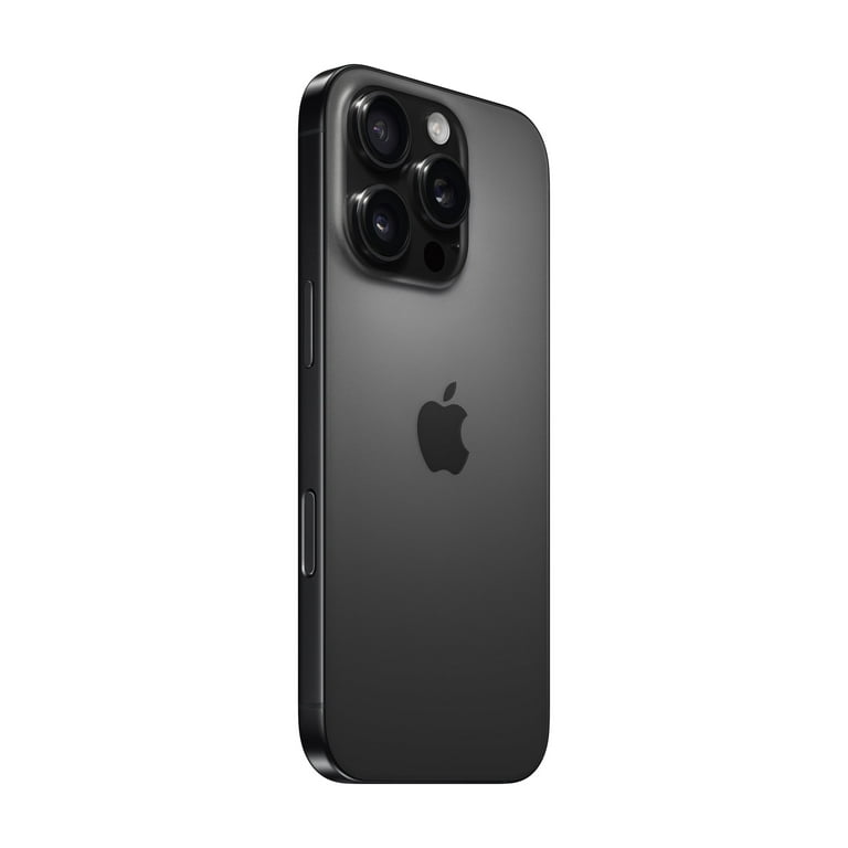Straight Talk Apple iPhone 16 Pro, 128GB, Black Titanium Straight Talk Apple iPhone 16 Pro, 128GB, Black Titanium