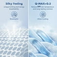 Extra-Large Cooling Blanket for Hot Sleepers: Q-MAX >0.4 Technology ...