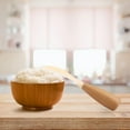 UYGDUY-2 Pack Silicone Rice Paddle Spoon with Wood Handle, Nonstick ...
