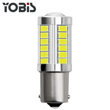 2X 1400 Lumens 60W T10 High Power Chip LED White Backup Reverse Light ...