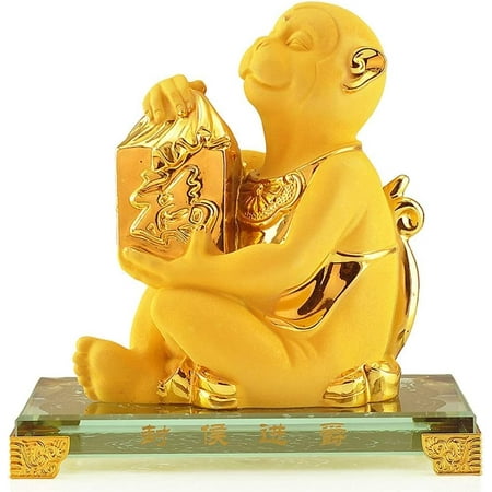 Prosperous Feng Shui Figurine Wealth Statue Feng Shui Ornaments Chinese ...