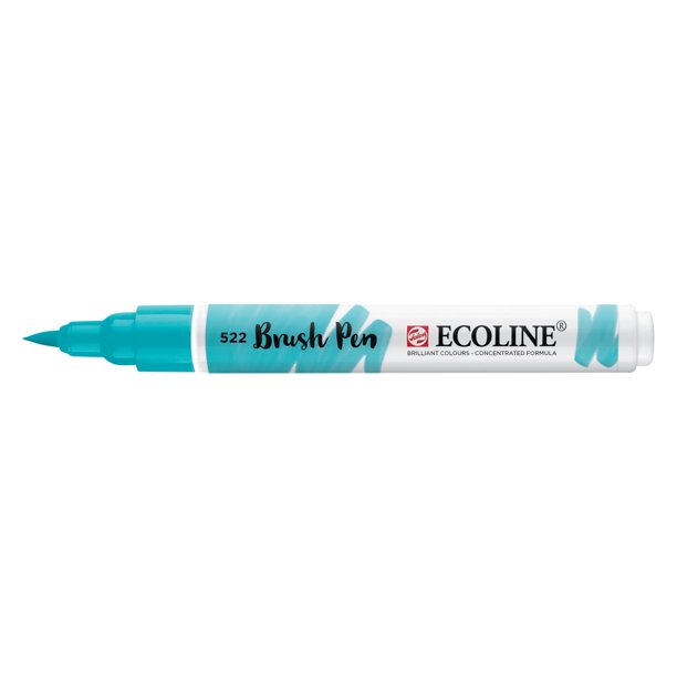 Ecoline Liquid Watercolour Brush Pen, Turquoise Blue - Walmart.com
