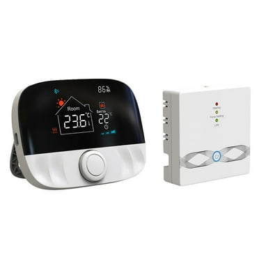 GoControl Smart Battery-Powered Thermostat, Hub Required - Walmart.com