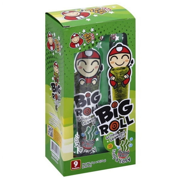 TKN BIG ROLL GRILLED SEAWEED ORIGINAL FLAVOUR, TKN BIG ROLL GRILLED ...