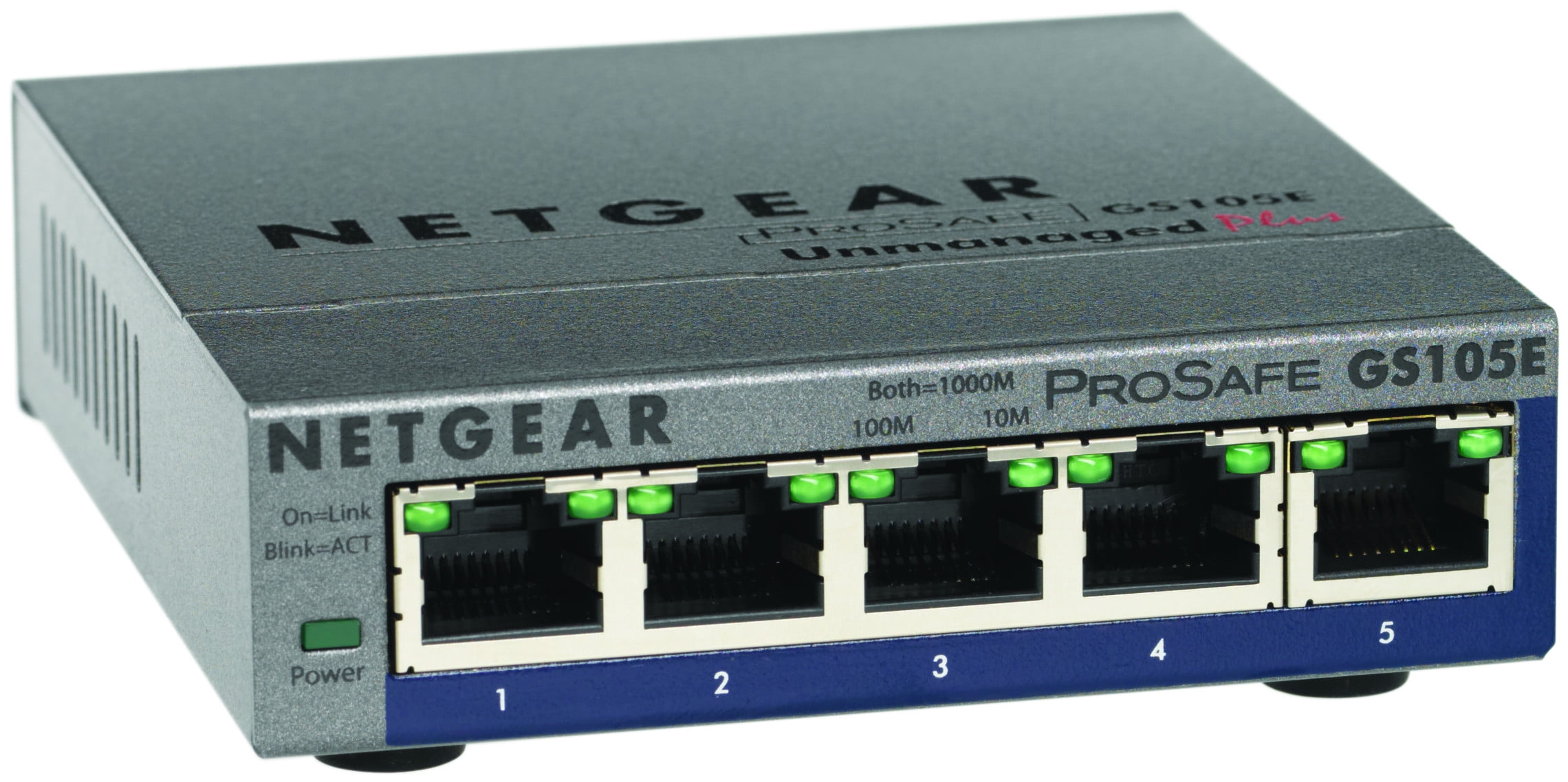 NETGEAR 5-Port Gigabit Smart Managed Plus Switch (GS105Ev2) - Walmart ...