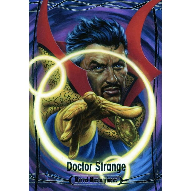 Marvel 2016 Marvel Masterpieces Doctor Strange 1081/1499 Trading Card ...