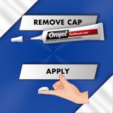 Orajel 3X Medicated For All Mouth Sores Gel .42 OZ - Walmart.com