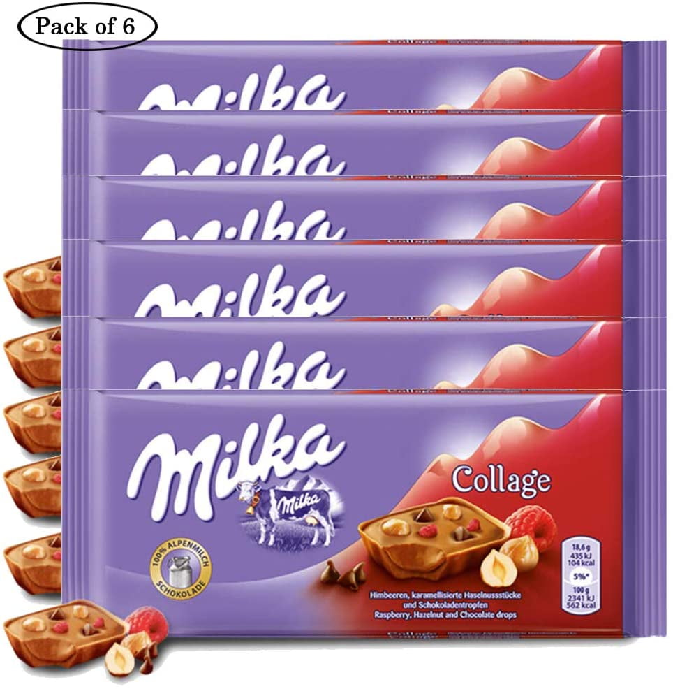 Milka Chocolate Collage Fruit 93g (Pack of 6) | Walmart Canada