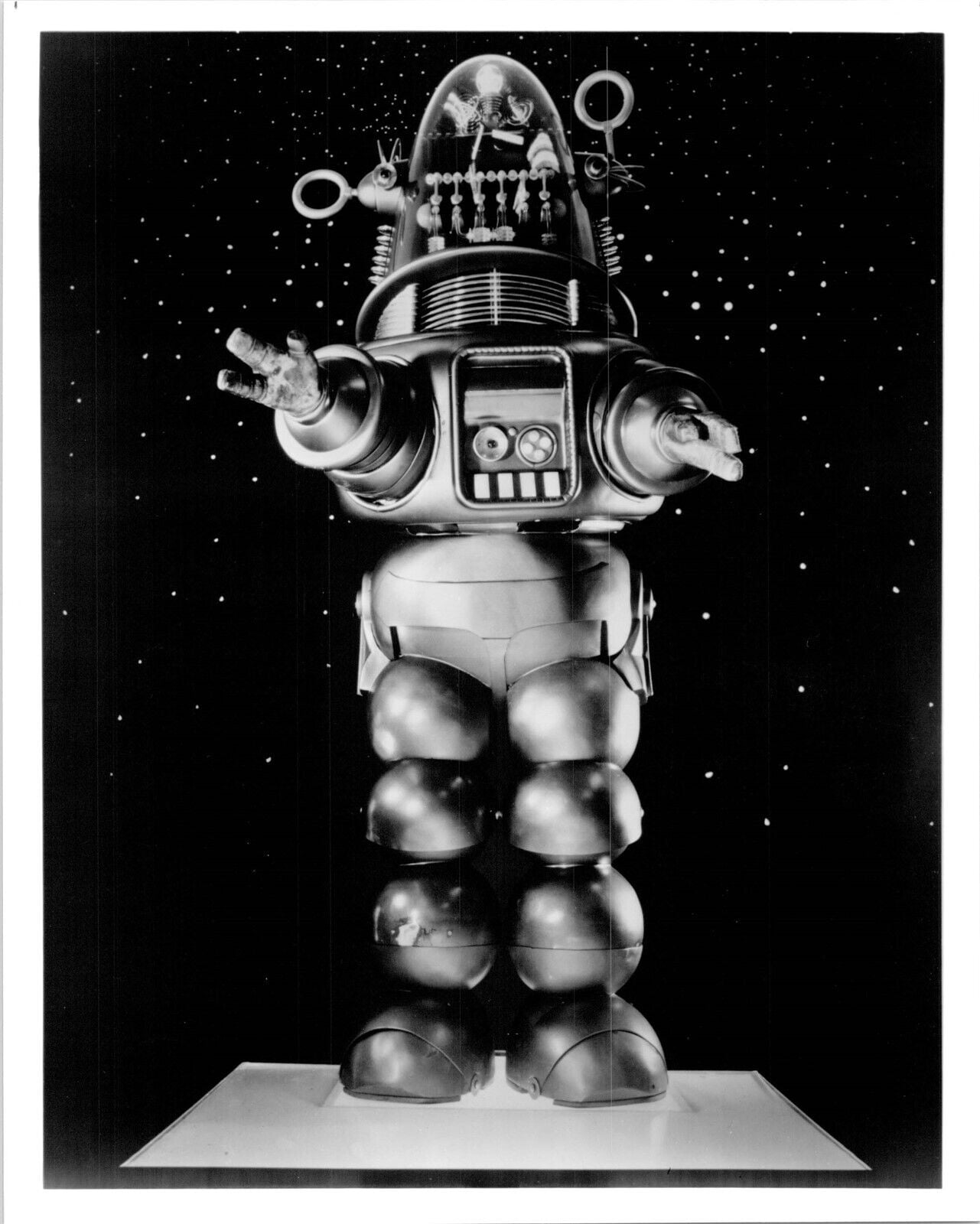The Invisible Boy 1957 movie full length of Robby The Robot 5x7 photo ...