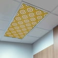 3 Pack Brown Slate Diamonds Fluorescent Light Covers for Ceiling Lights ...